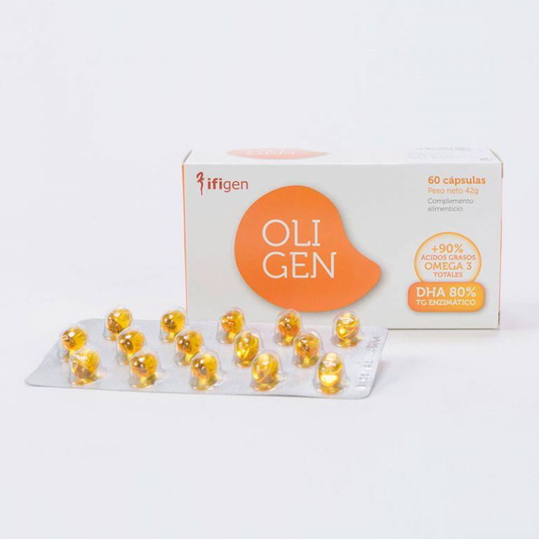 Oligen (Dha 80 %) 60 cápsulas Ifigen - Distribuciones Ballester