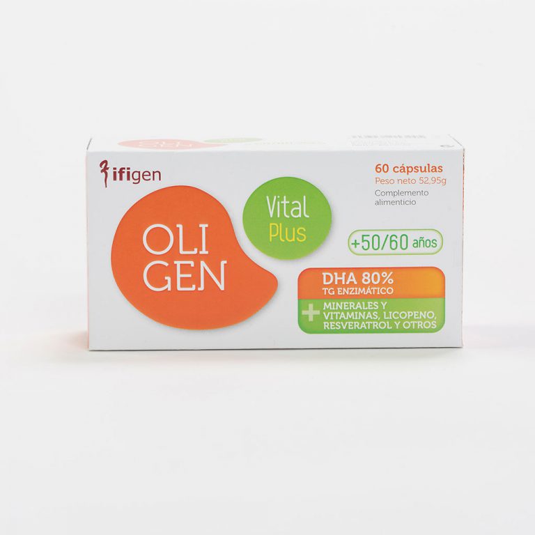 Oligen Vital Plus 60 cápsulas Ifigen - Distribuciones Ballester